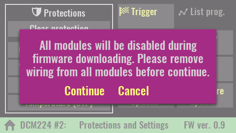 13. Firmware upgrade – EEZ – Envox Experimental Zone